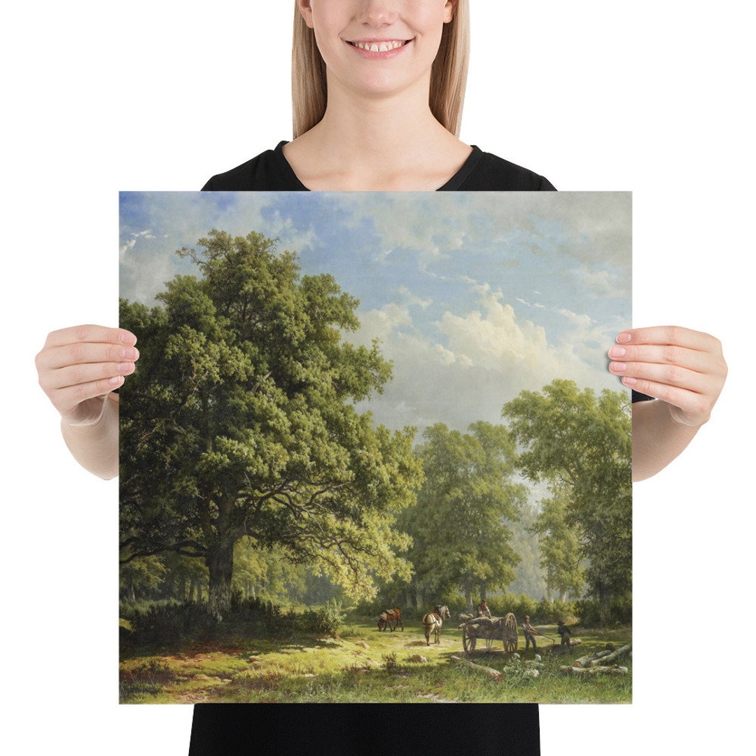 Beautiful-unique-rural-landscape-bentheim Forest-george Andries Roth ...