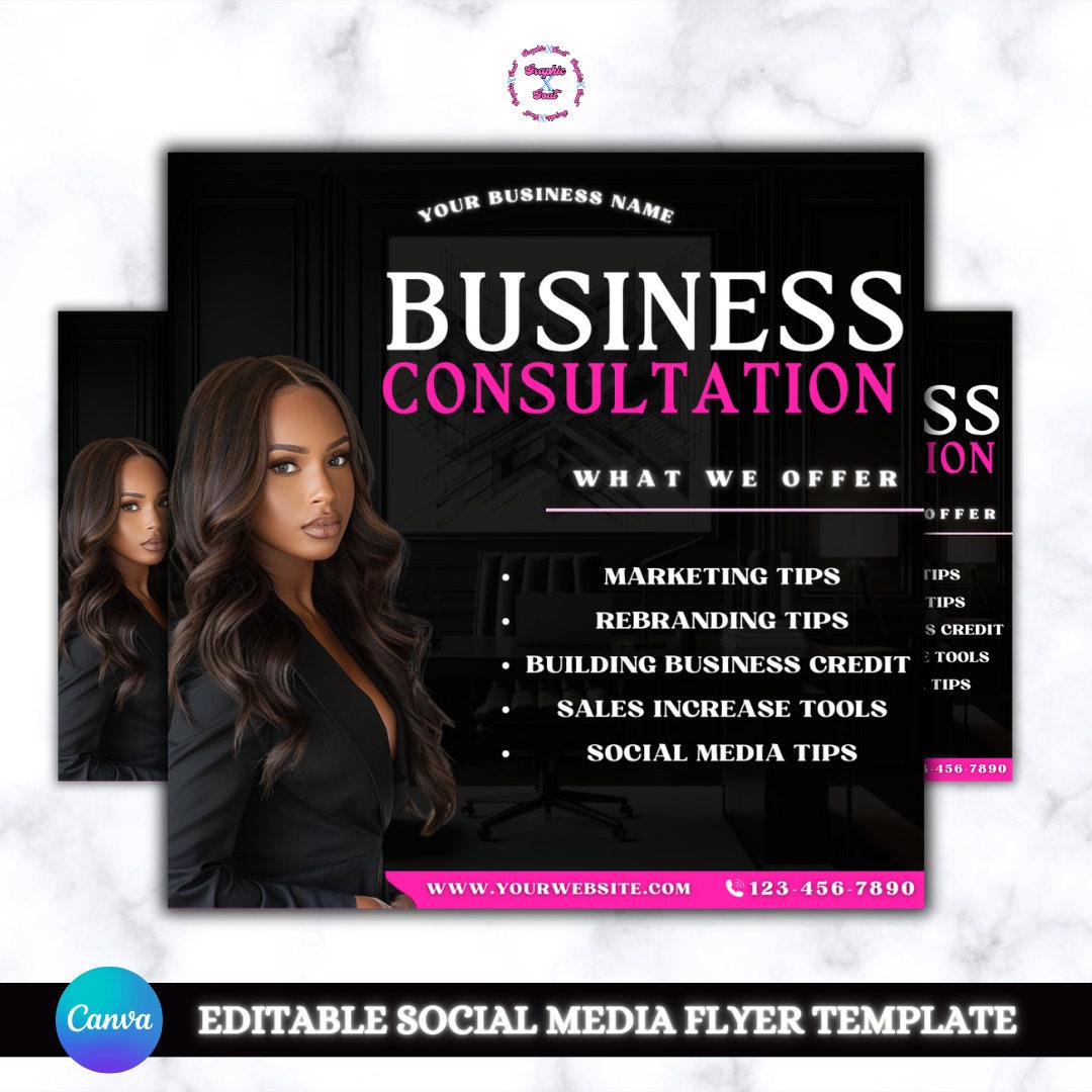 Business Consultation Flyer, Business Flyer, Business Coaching ...