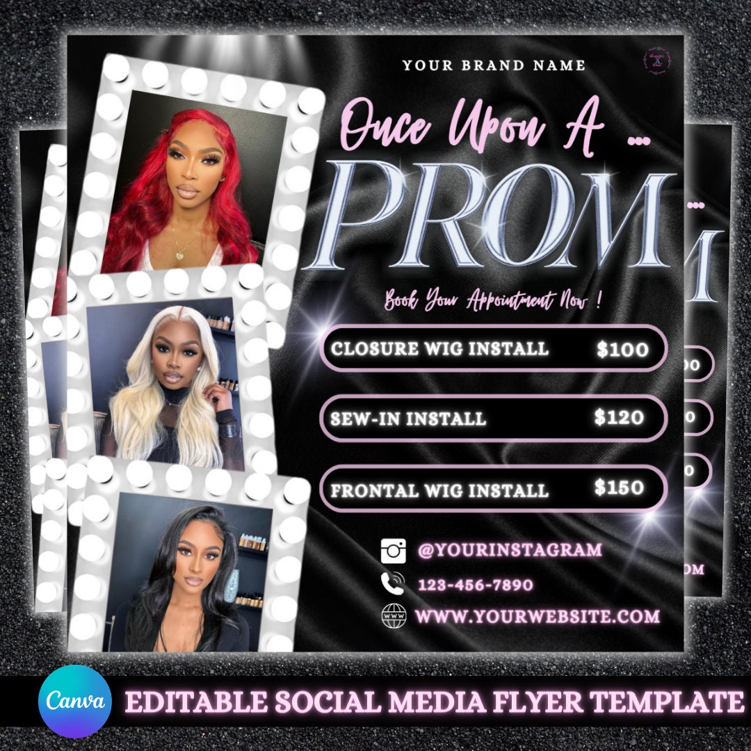 Once up A Prom Booking Flyer, Prom Booking Flyer, Homecoming Flyer ...