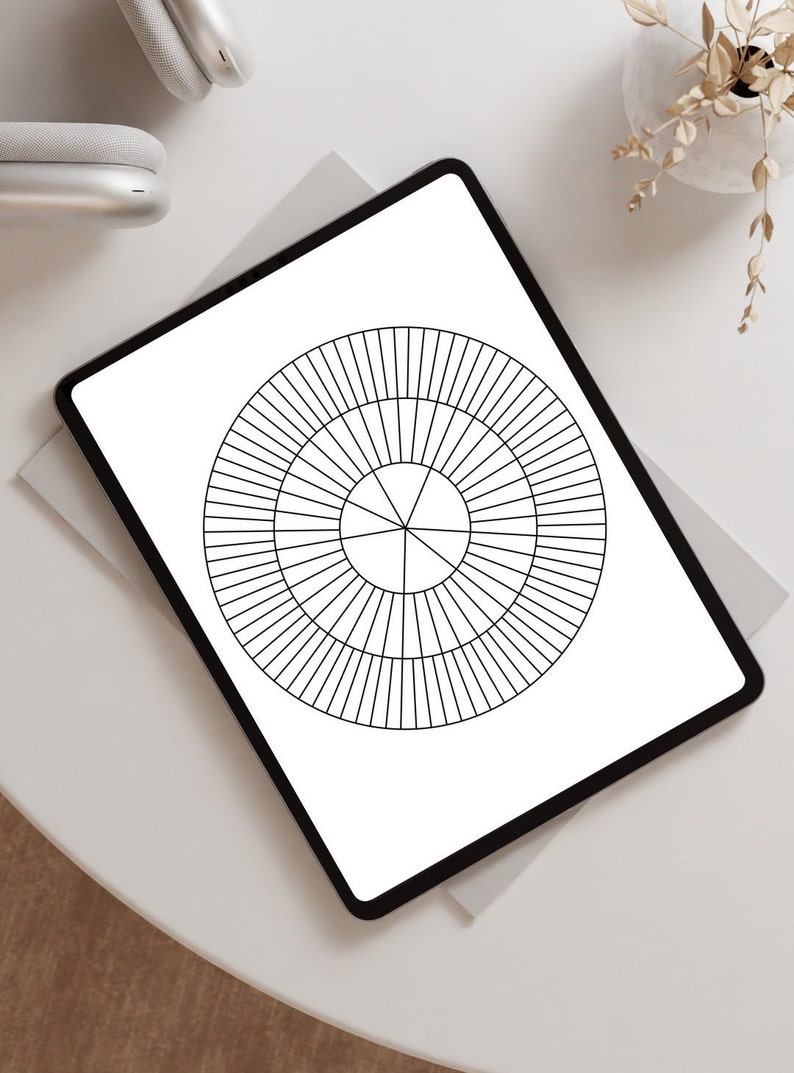 Blank Feeling Wheel - 7 Primary Emotions - Etsy