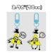 Bill Cipher Gravity Falls Keychain Billford Bipper Ford Stan Pines ...