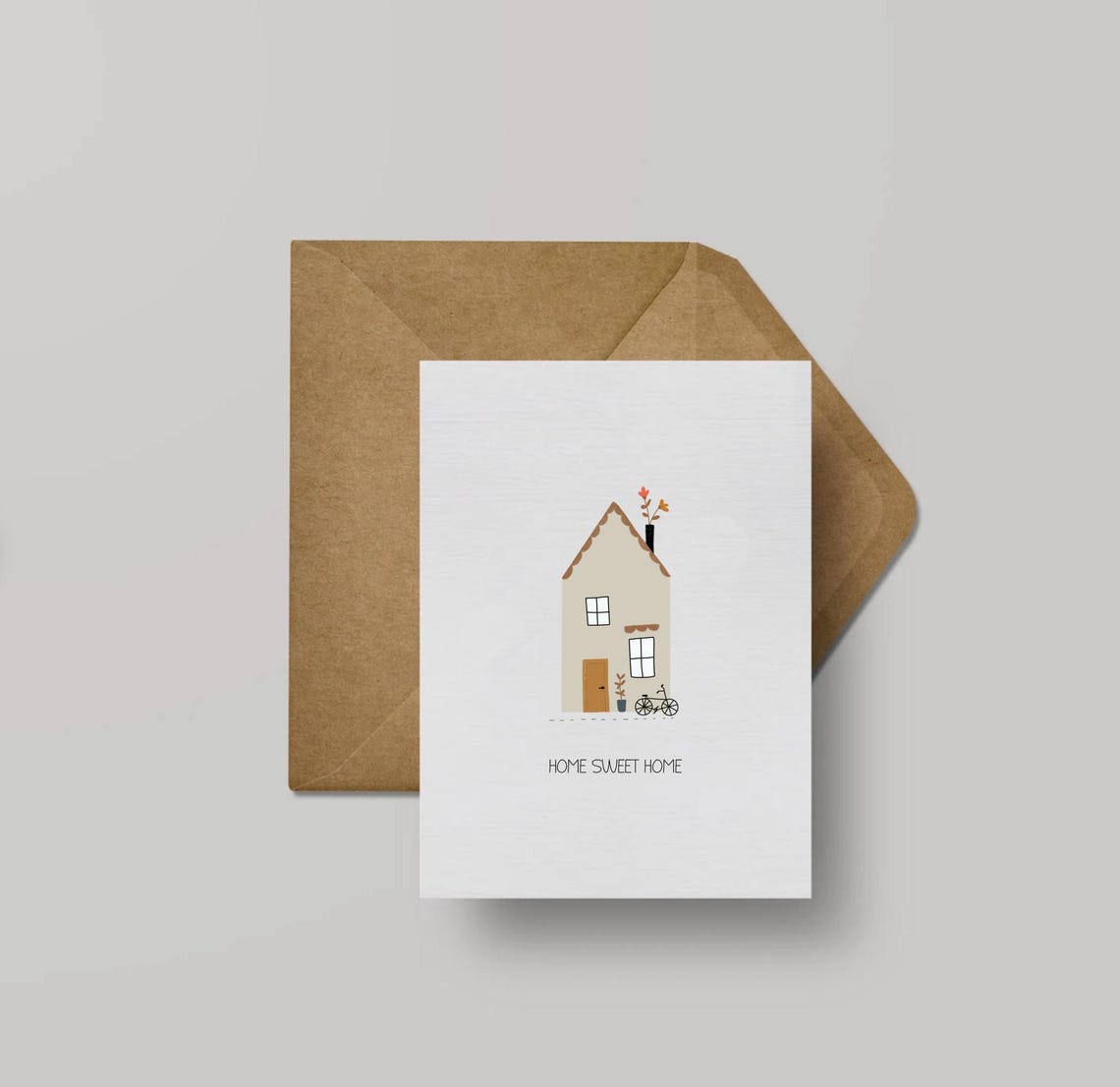 Printable New Home Greeting Card | Digital Housewarming Card | Card for ...