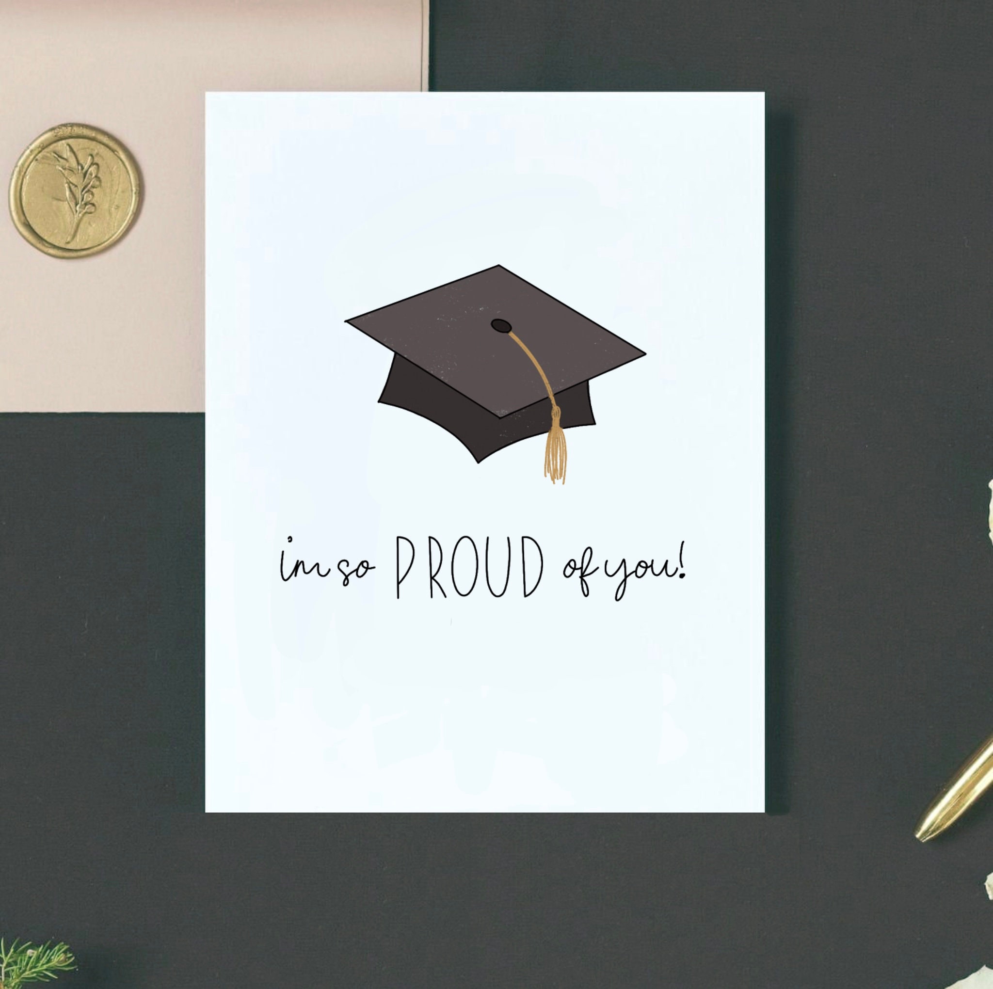 Printable Graduation Greeting Cards | Congrats You Made It Card ...