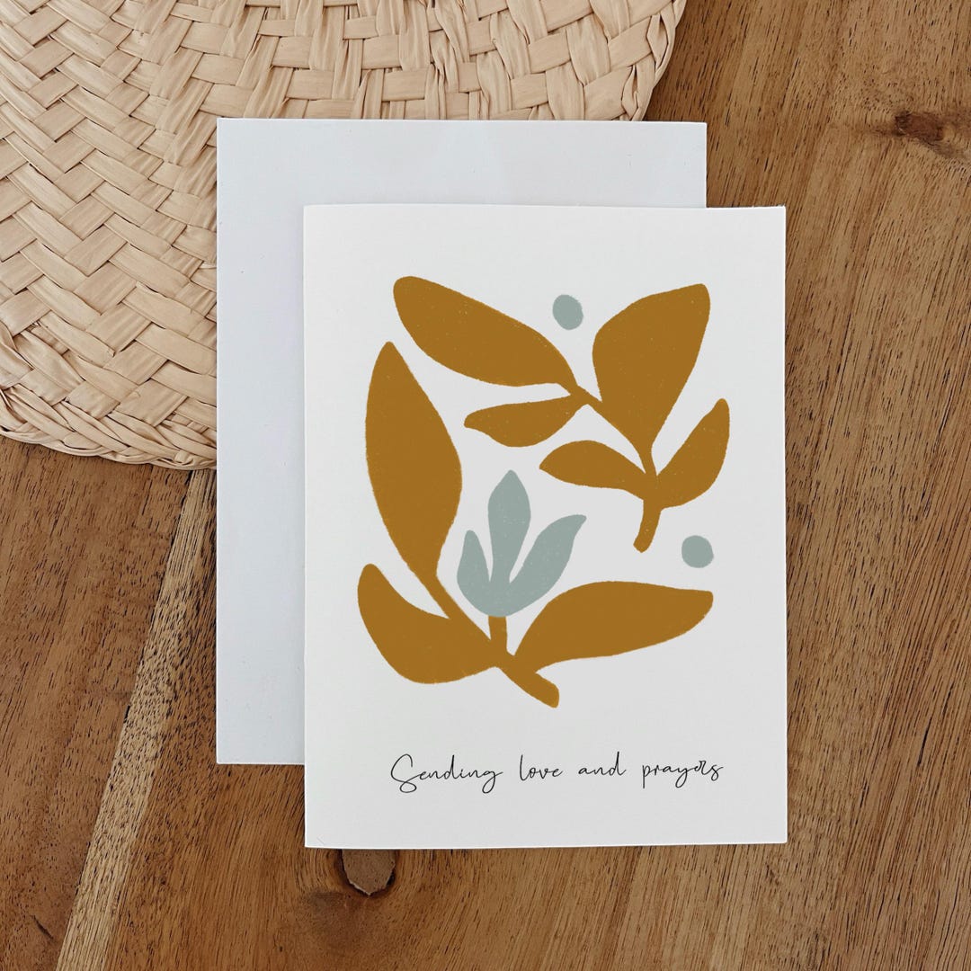 Printable Sympathy Greeting Card | Digital Grief Condolences Card ...