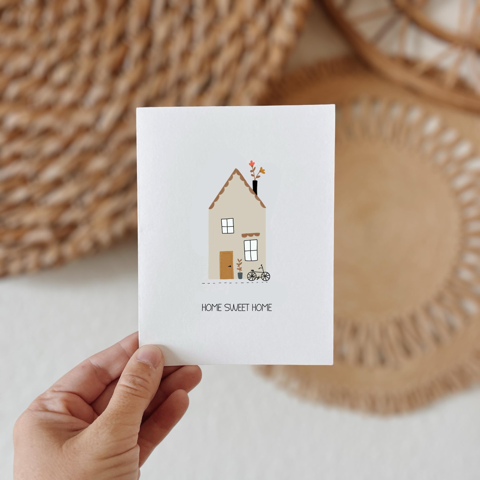 Printable New Home Greeting Card | Digital Housewarming Card | Card for ...