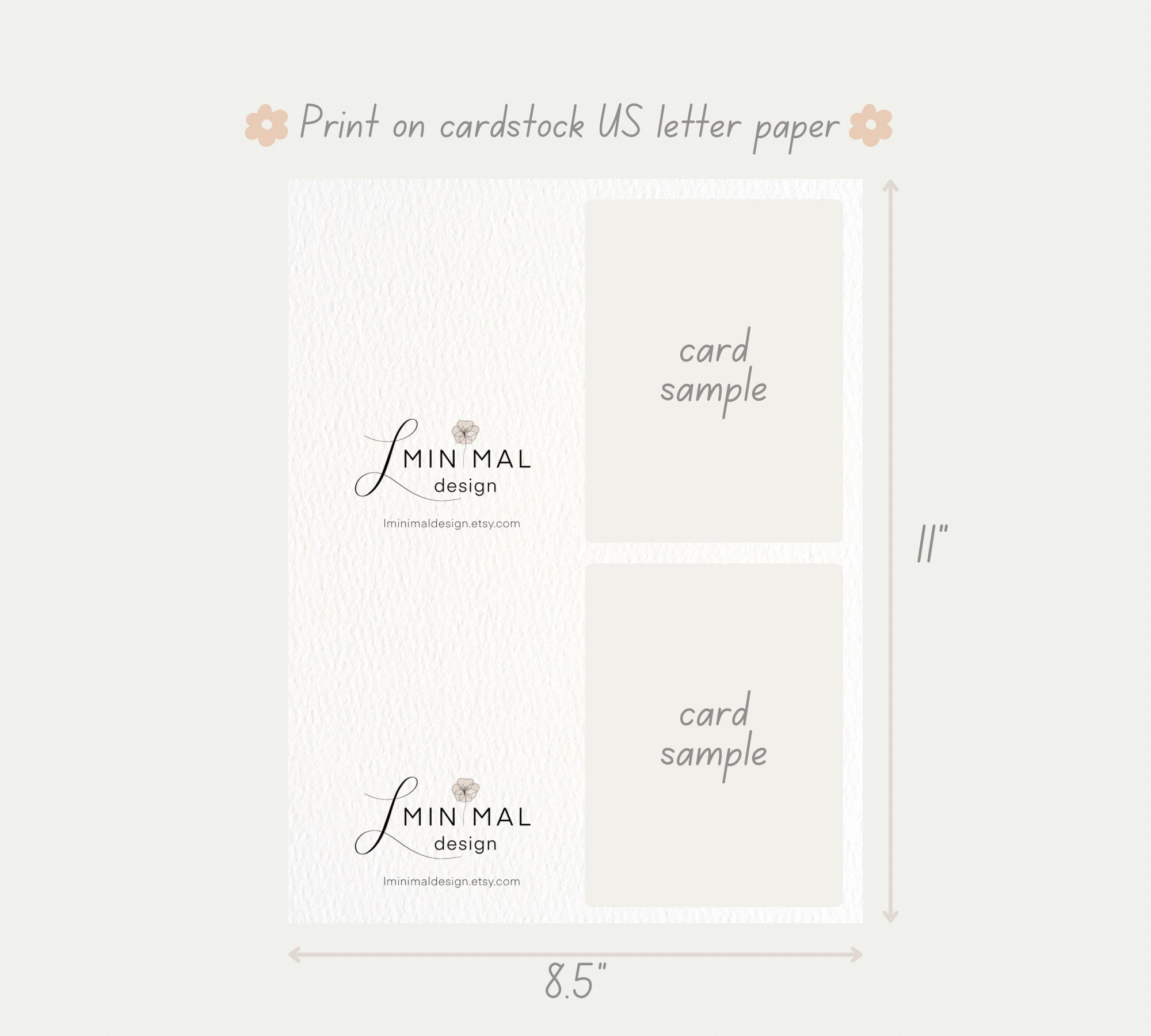 Minimalist Bow Christmas Printable Greeting Card, Merry Christmas Card ...