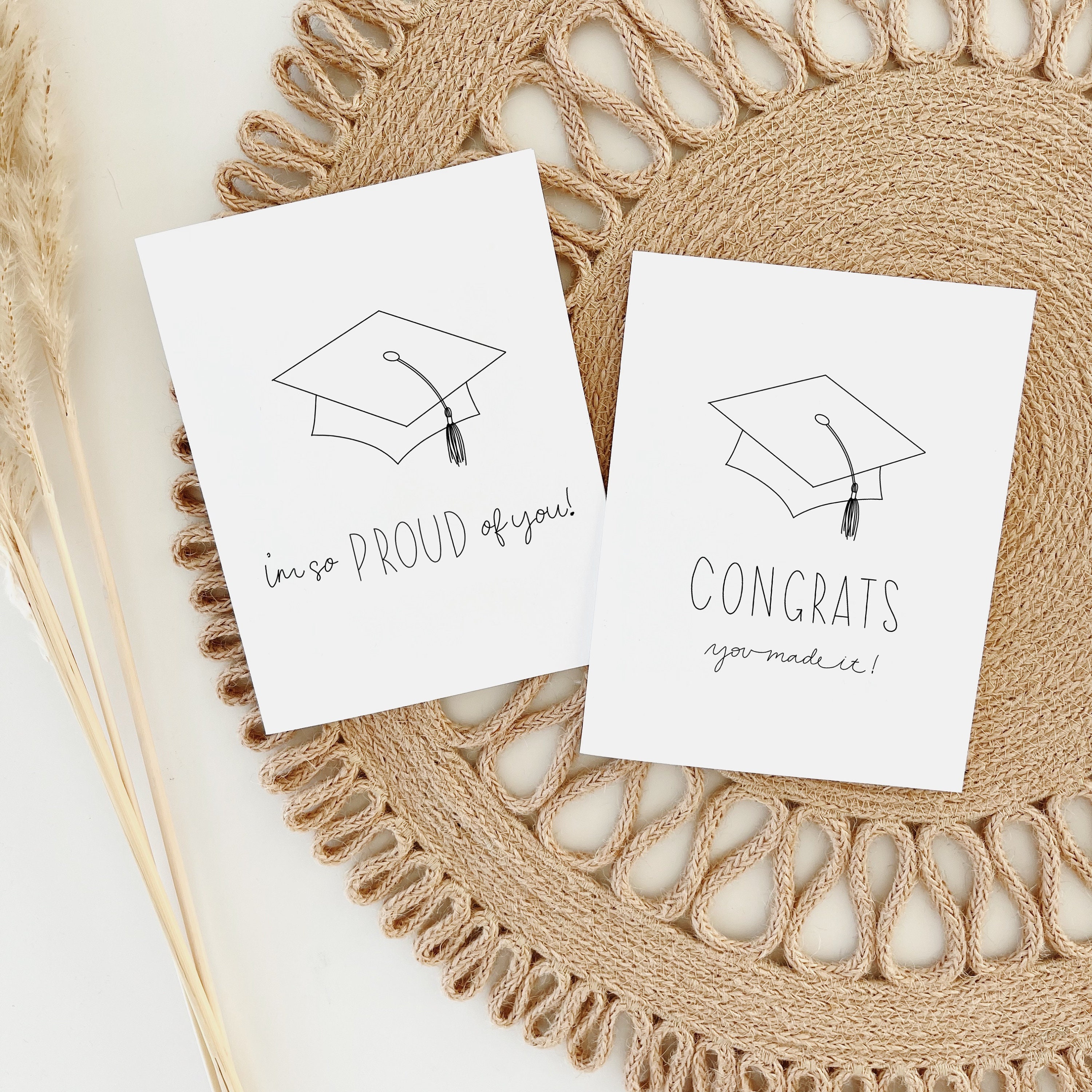 Printable Graduation Greeting Cards | Congrats You Made It Card ...
