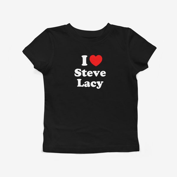 I Love Steve Lacy Shirt - Etsy