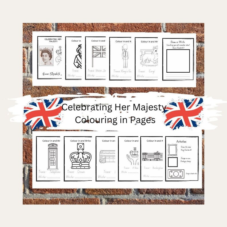 Queen Elizabeth II - Celebrating Her Majesty Colouring and Activity ...