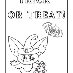 HALLOWEEN COLOURING PAGES! 10 Printable Pages of Fun and Friendly ...