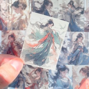 Dynasty Elegance Chinese Ancient Sticker Set Cultural Decals for ...
