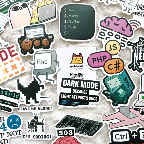 Programmer Stickers - Etsy