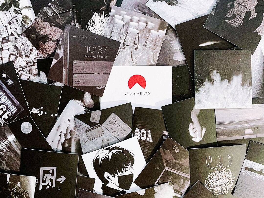 10 Timeless Monochrome Black and White Sticker Set Classic Decals for ...