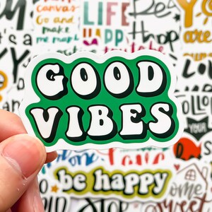 10 Inspire & Thrive Motivation Quote Sticker Set Uplifting Decals for ...