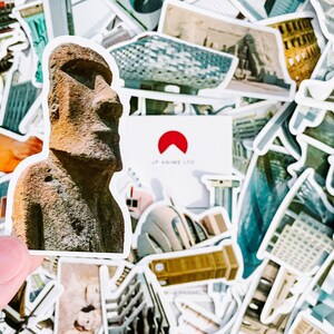 Architectural Icons World Famous Architects Sticker Set Artistic Decals ...