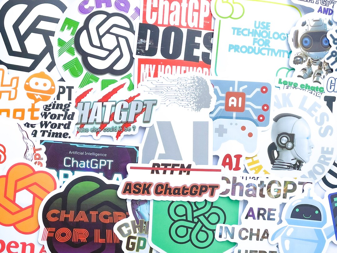25/50 ai Conversations Chatgpt Openai Stickers - Etsy