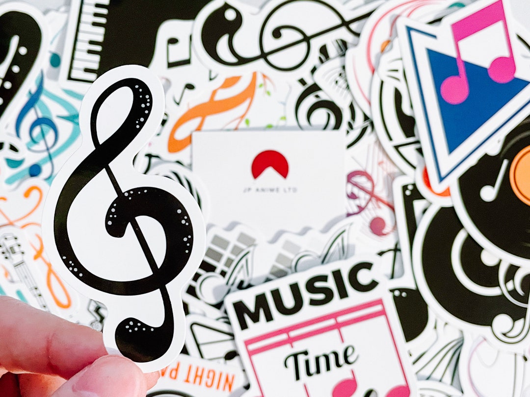 25/50 melodic Harmony Music Sticker Set Musical - Etsy