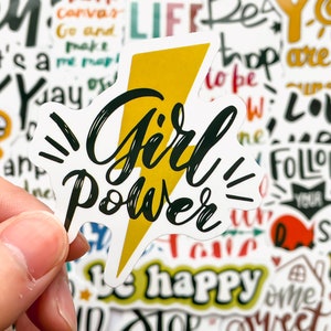 10 Inspire & Thrive Motivation Quote Sticker Set Uplifting Decals for ...