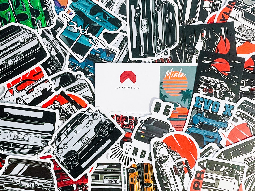 Random JDM Japan Car Sticker Bomb Pack! Waterproof Reusable VIYNL ...