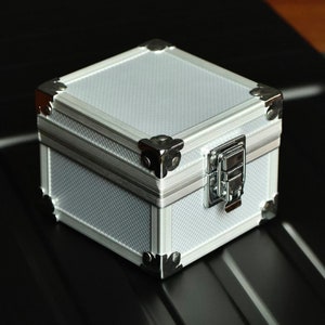 Personalized Metal Single Watch Case,custom Travel Watch Box, Luxury ...