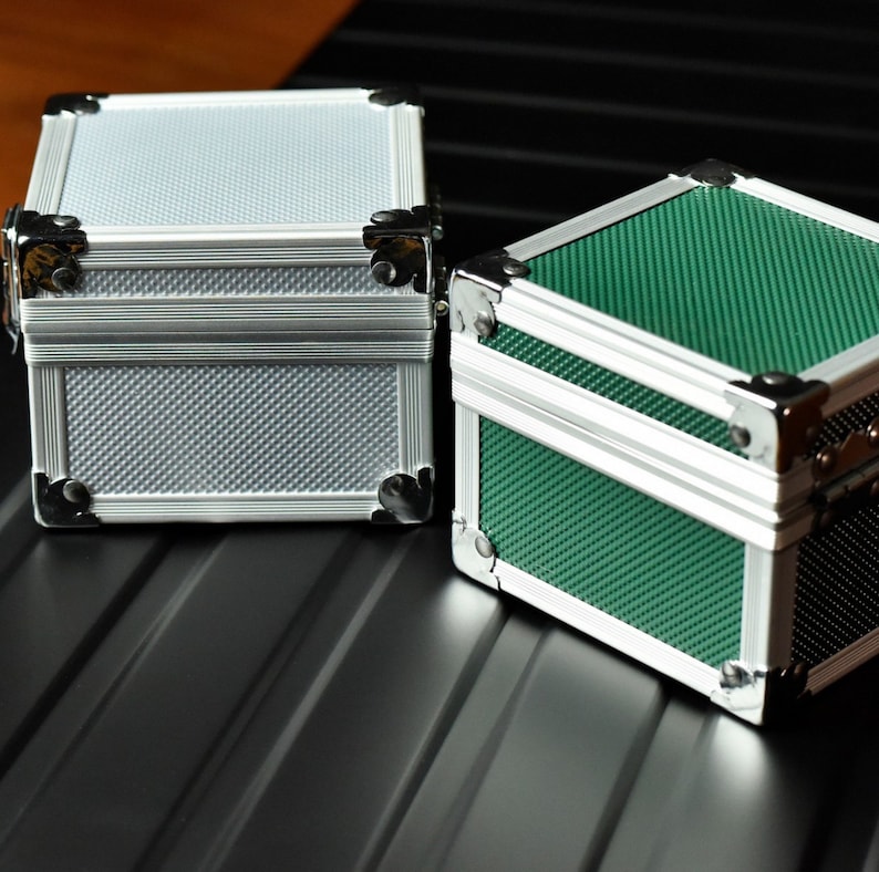 Personalized Metal Single Watch Casecustom Travel Watch Box - Etsy