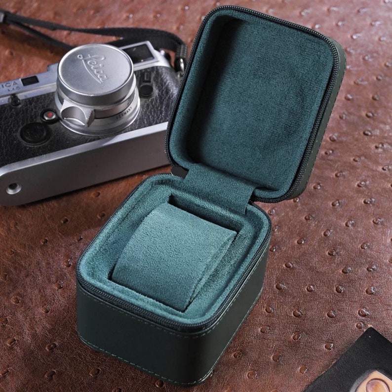 Personalized Leather Single Watch Box-custom Luxury Watch - Etsy