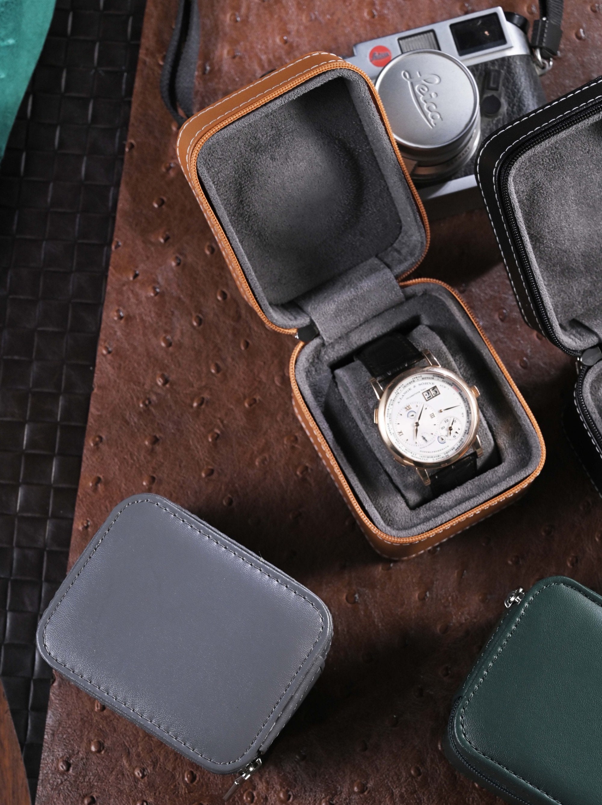 Personalized Leather Single Watch Box-custom Luxury Watch - Etsy