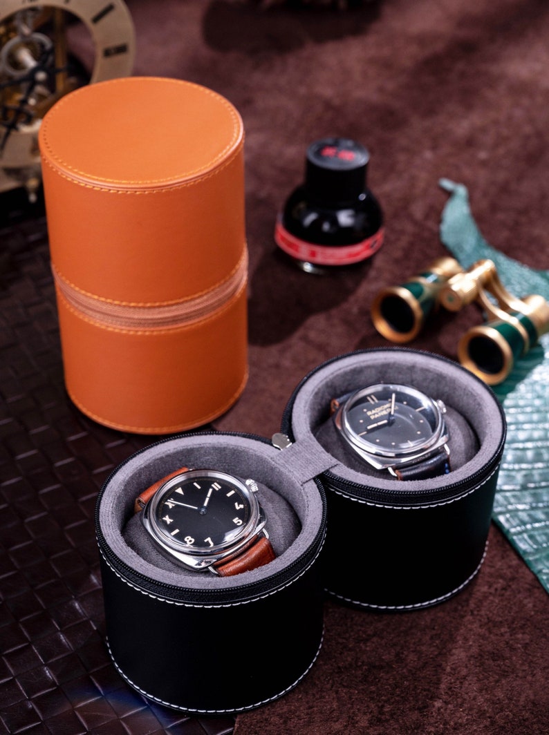Personalized Leather Single Watch Box Custom Travel Watch - Etsy