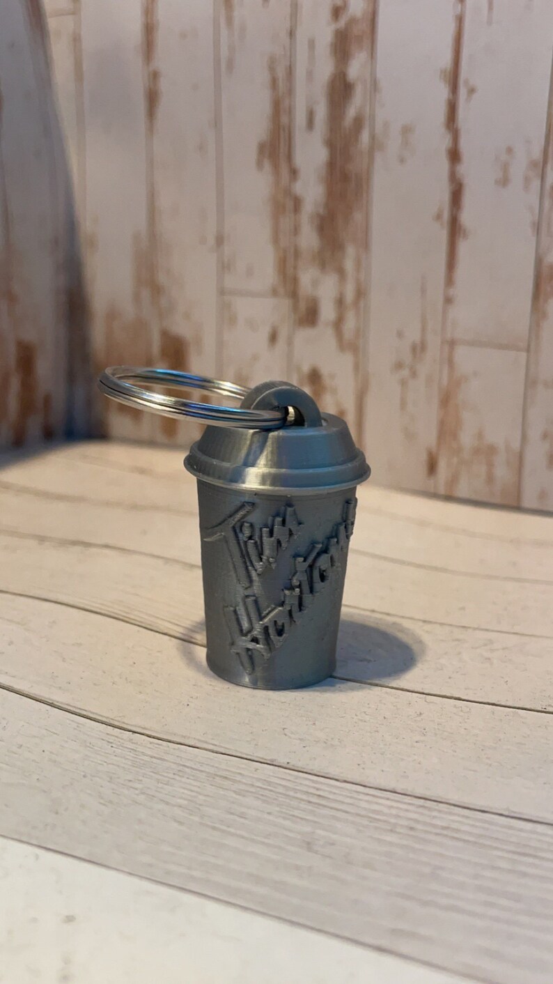 Keychain - 3D Printed Tim Hortons Cup - Etsy