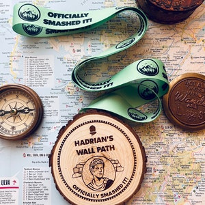 Hadrians Wall Path Medal, Hadrian’s Wall Path Souvenir, Hiking Gift ...