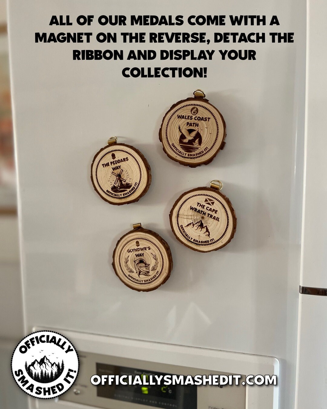 Hadrians Wall Path Medal Hadrians Wall Path Souvenir Hiking - Etsy