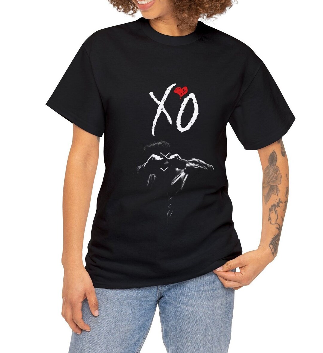 The Weeknd XO T-shirt, the Weeknd XO Design Shirt, XO Vintage T-shirt, Gift for Music Lover ...