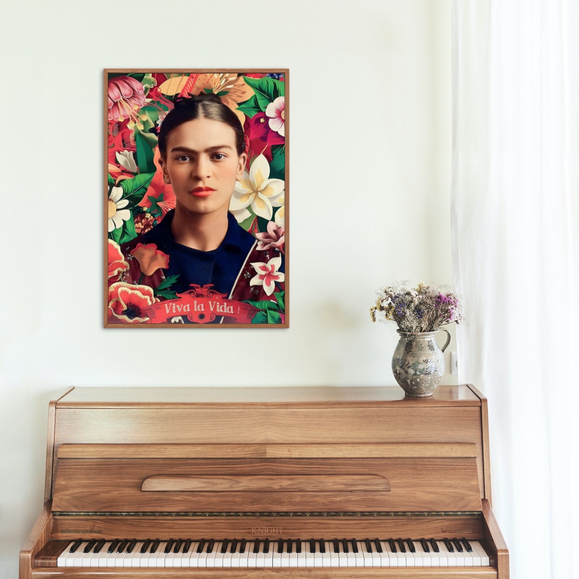 Frida Kahlo Printable, Frida Kahlo Poster, Frida Kahlo Art Wall Decor ...