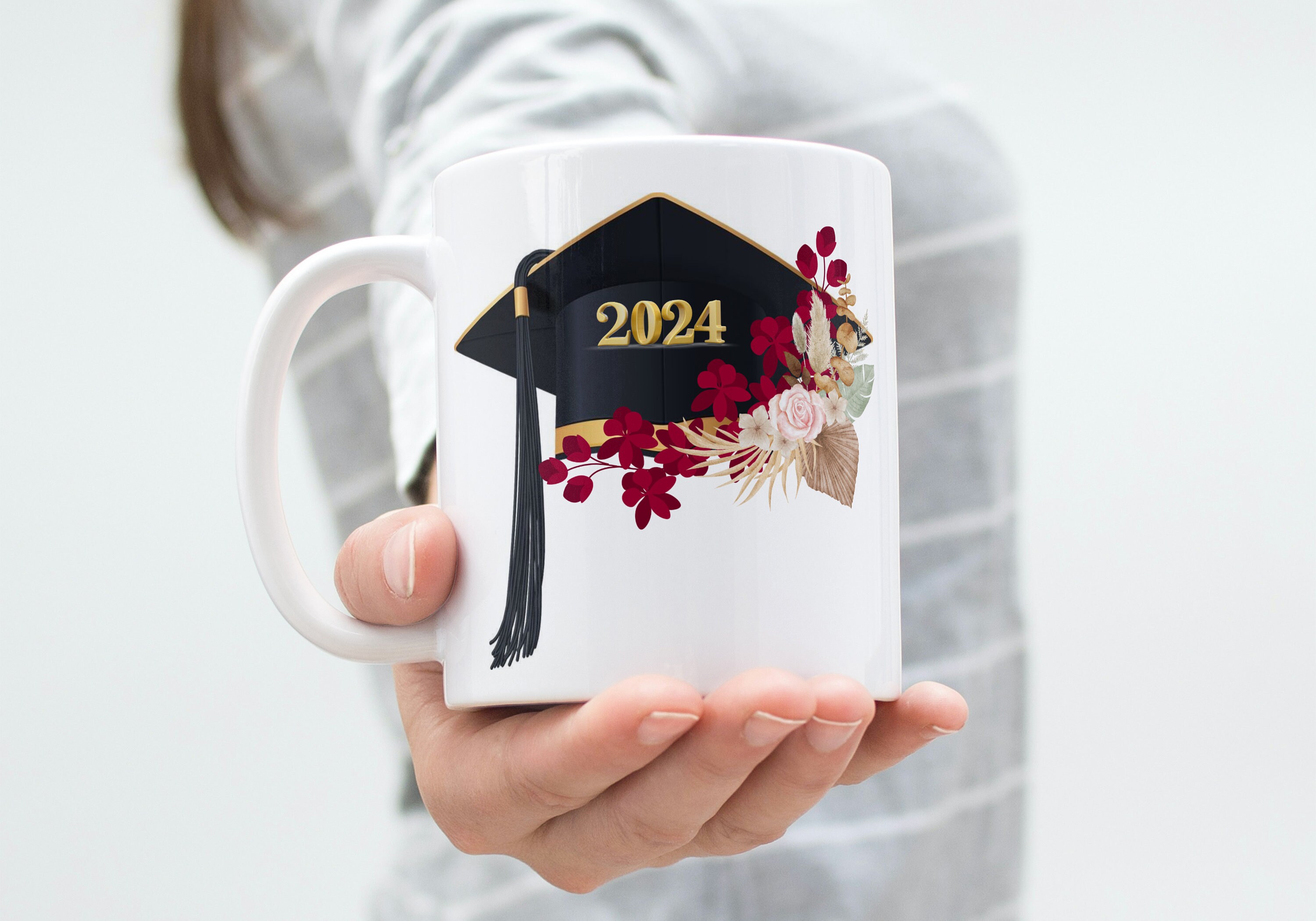 2024 Graduation Cap Png Files for Sublimation, Grad Gift for Her ...