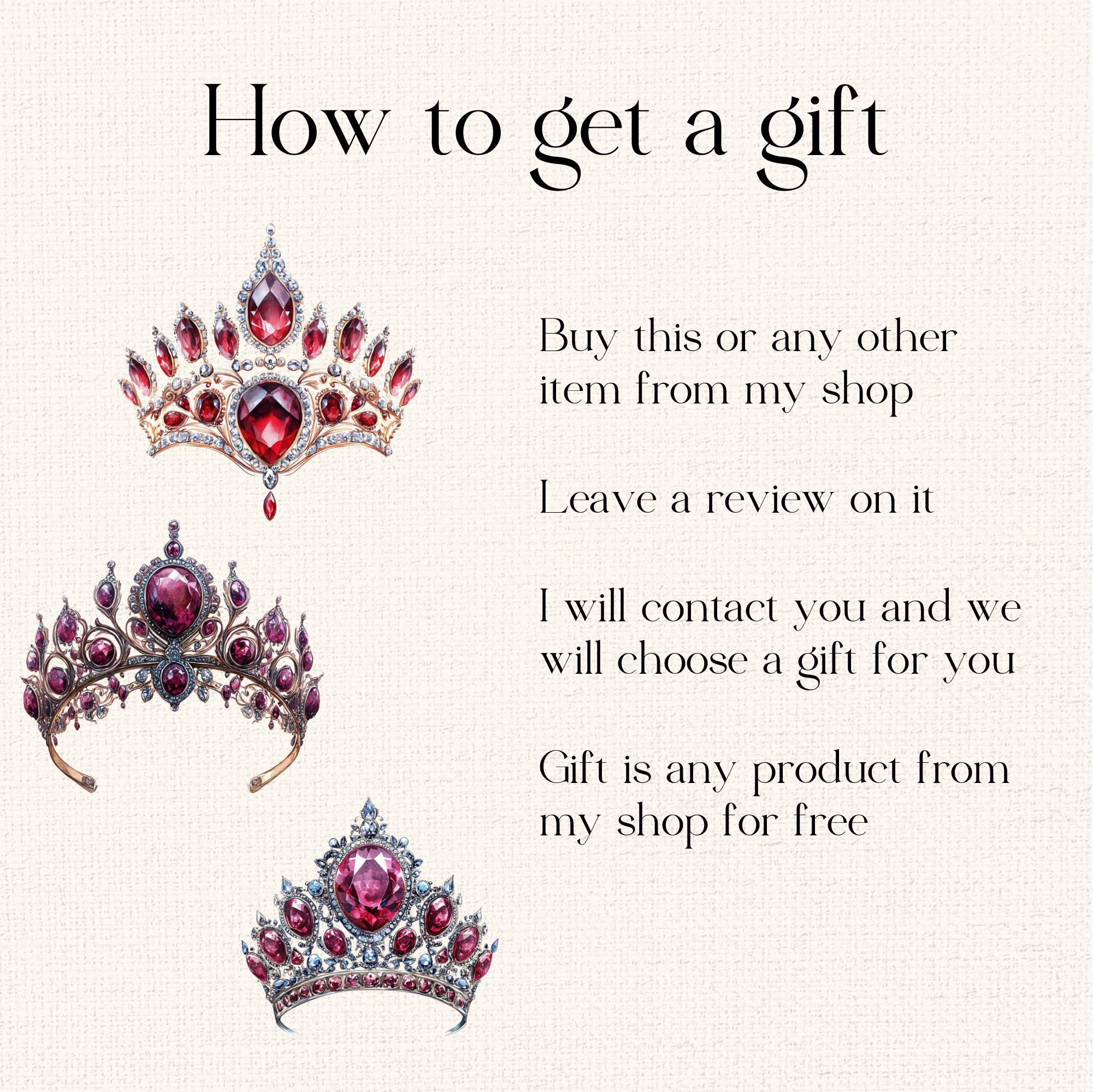 31 Ruby Princess Crown PNG Set, Ruby Tiara Clipart Set, Tiara Clipart ...
