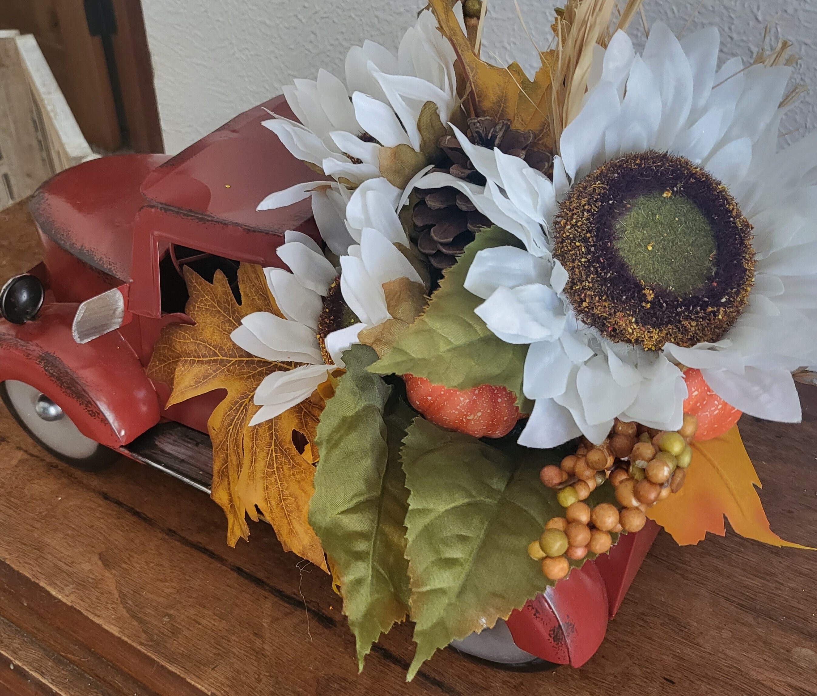 Happy Fall - Truck Arrangement - Etsy