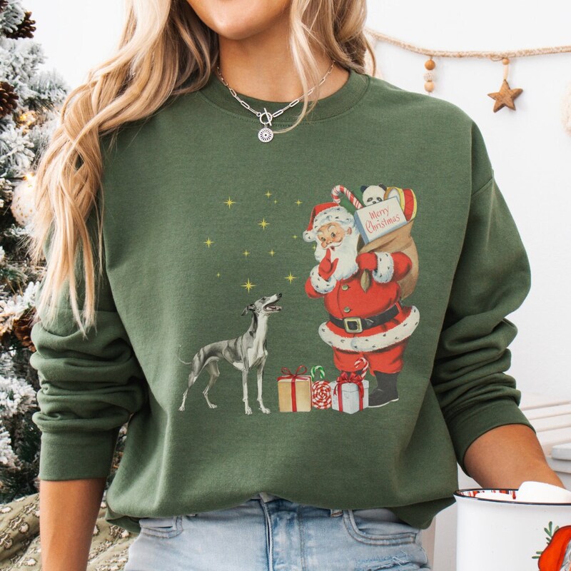 Greyhound Christmas - Etsy