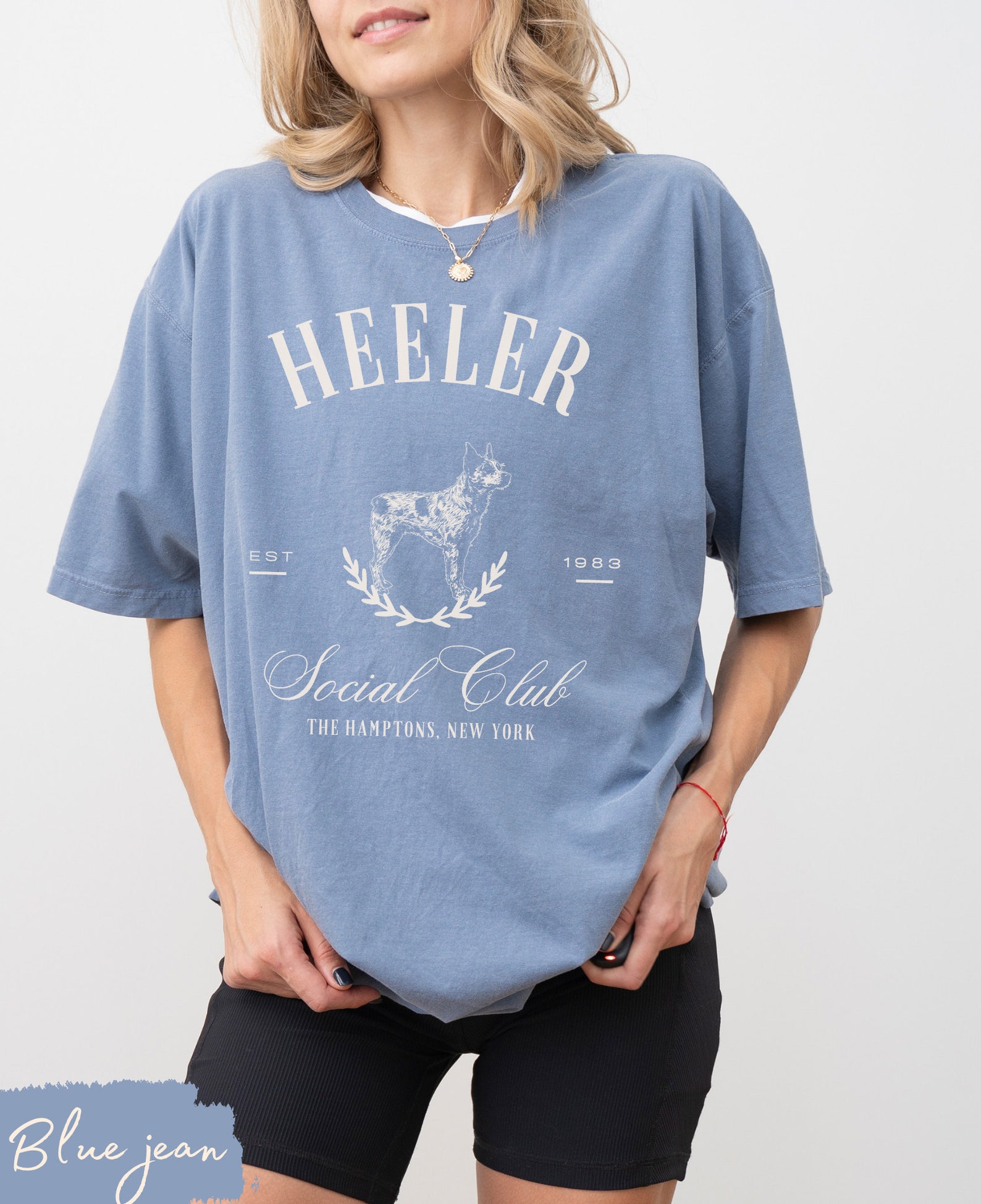 Custom Heeler Social Club Shirt, Blue Heeler Shirt, Australian Cattle ...