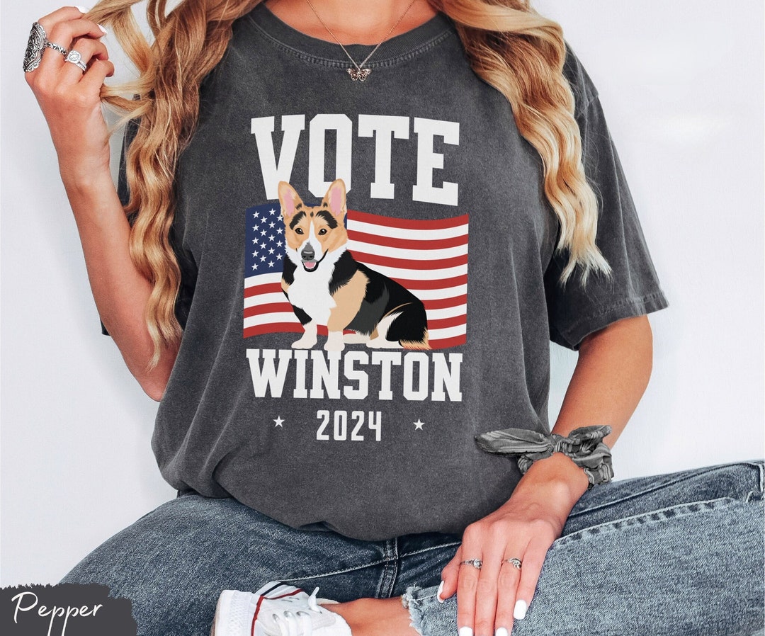 Custom Corgi President Shirt, Corgi, Corgi Shirt, Corgi Mom, Merica ...
