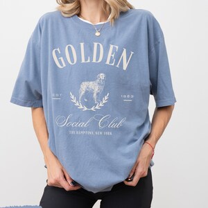 Golden Retriever Social Club Shirt, Golden Retriever Shirt, Golden ...