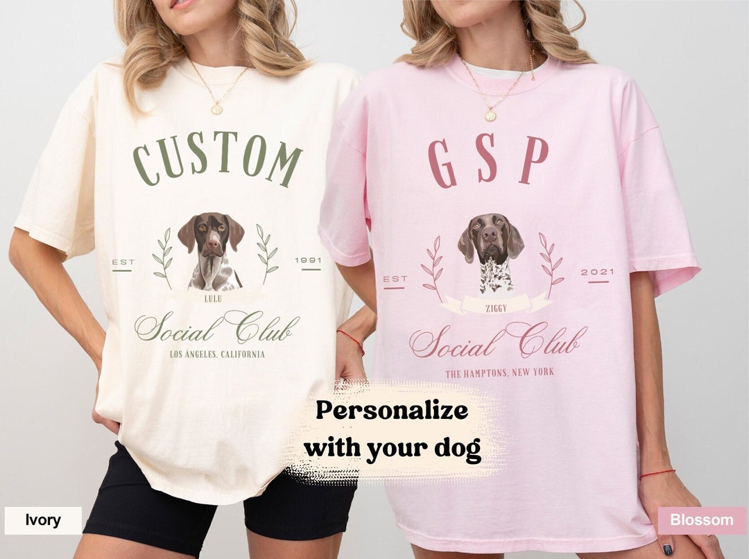 German Shorthaired Pointer Social Club Shirt, German Shorthaired ...