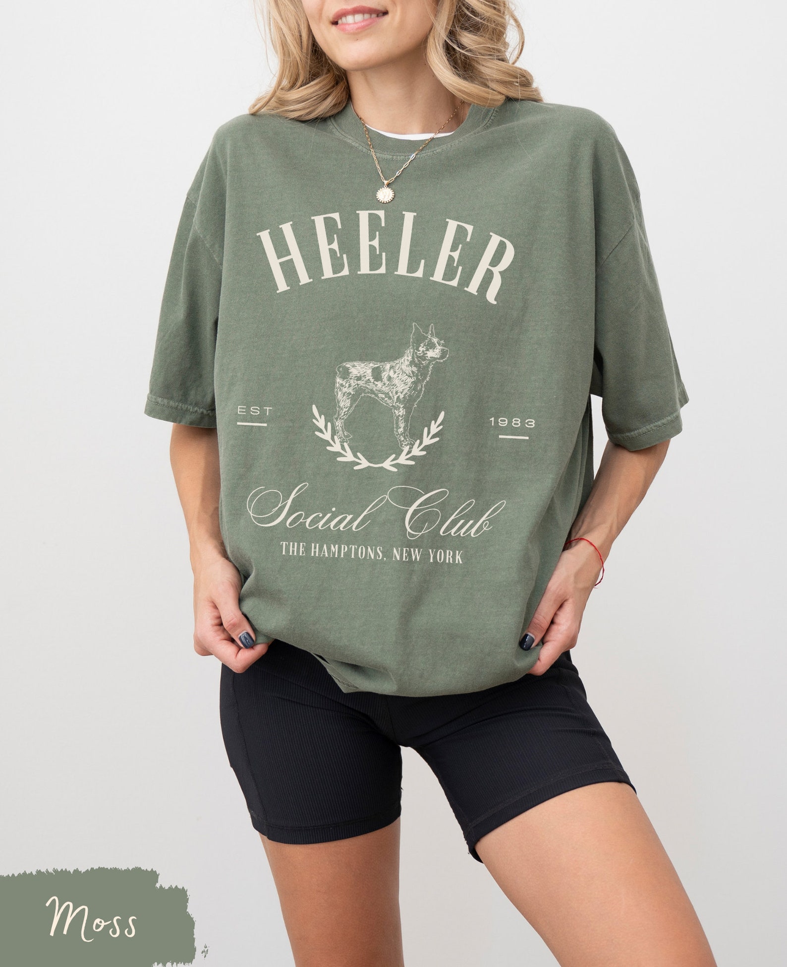 Custom Heeler Social Club Shirt, Blue Heeler Shirt, Australian Cattle ...