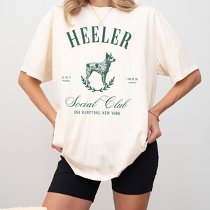 Custom Heeler Social Club Shirt, Blue Heeler Shirt, Australian Cattle ...