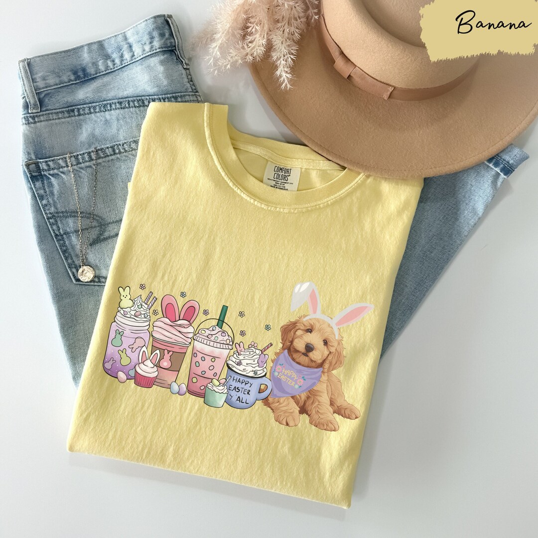 Goldendoodle Easter Shirt, Goldendoodle Shirt, Spring Shirt, Cute ...