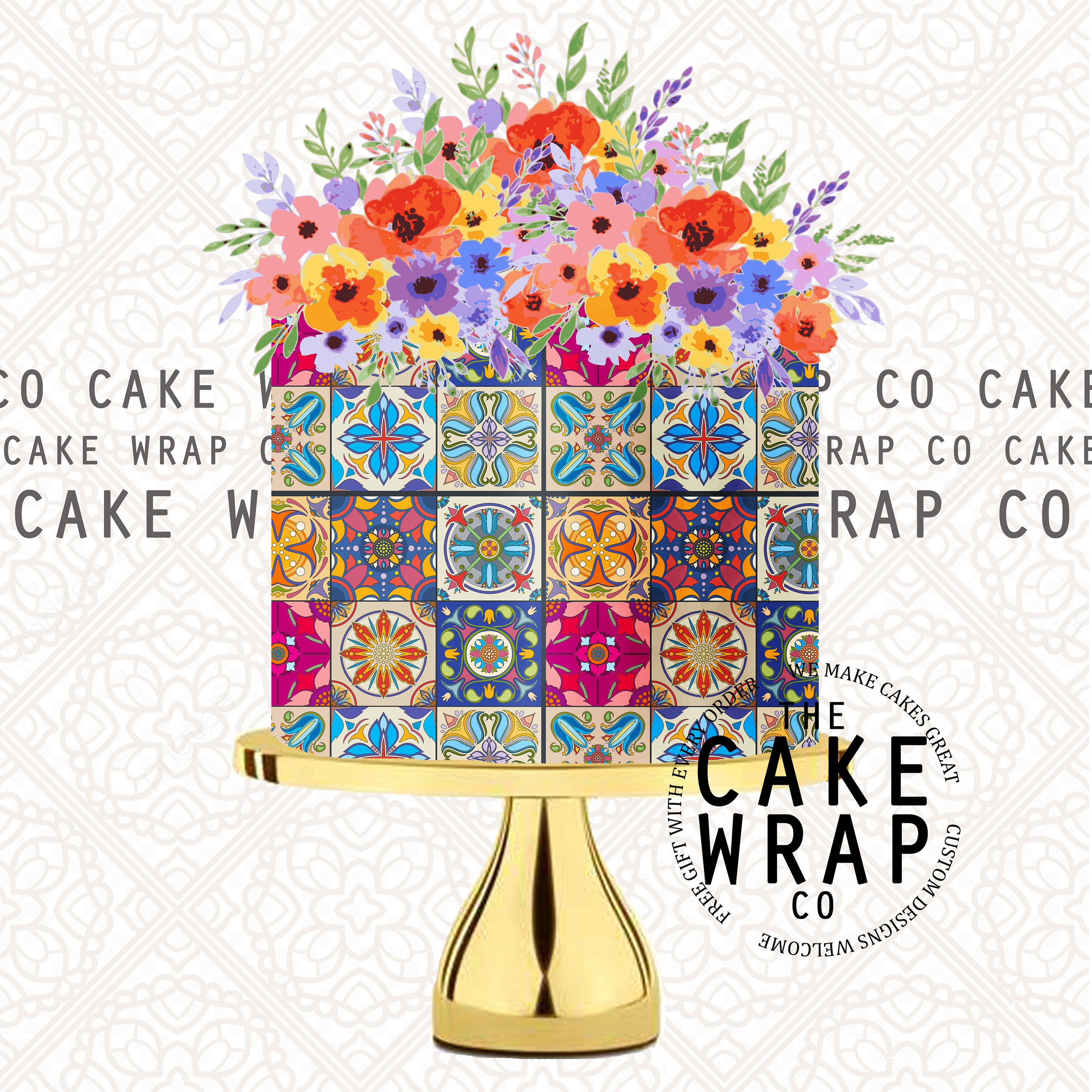 CAKE WRAP, Edible Icing, Cake Wrap, Icing Sheet, Icing Sheet for Cake ...