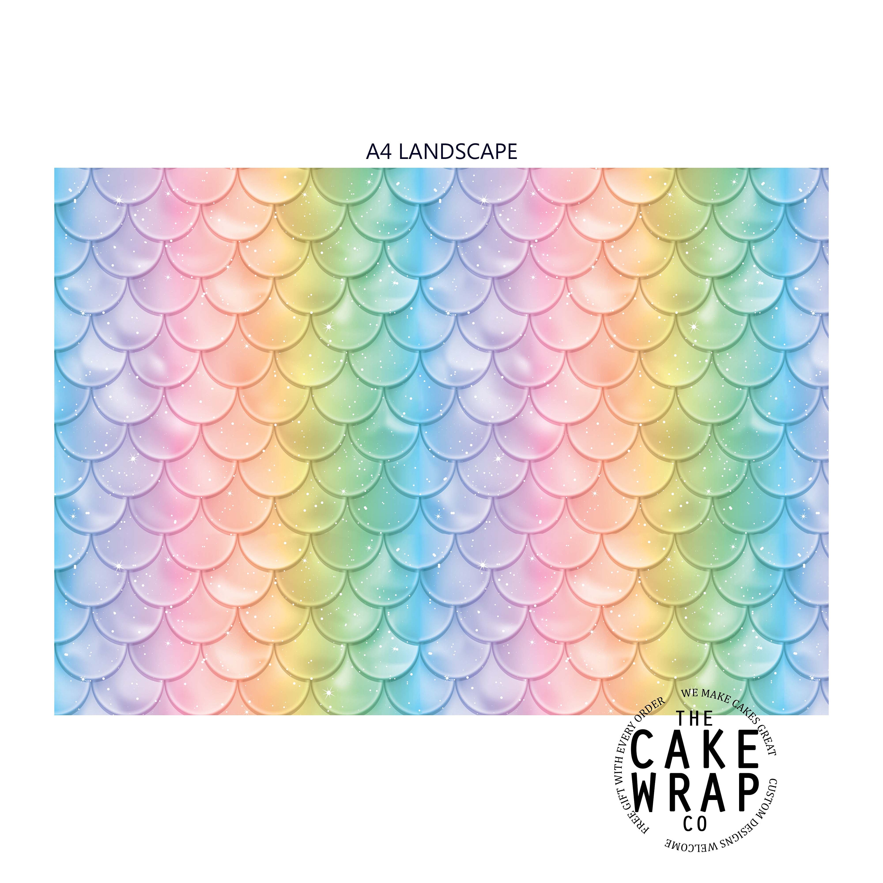 CAKE WRAP Edible Icing Cake Wrap Icing Sheet Icing Sheet - Etsy