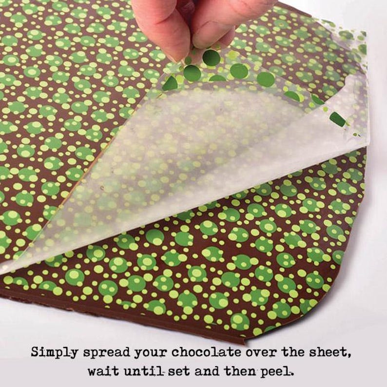 Chocolate Transfer Sheet: Easter Egg Edible Designs for Chocolate A4 ...
