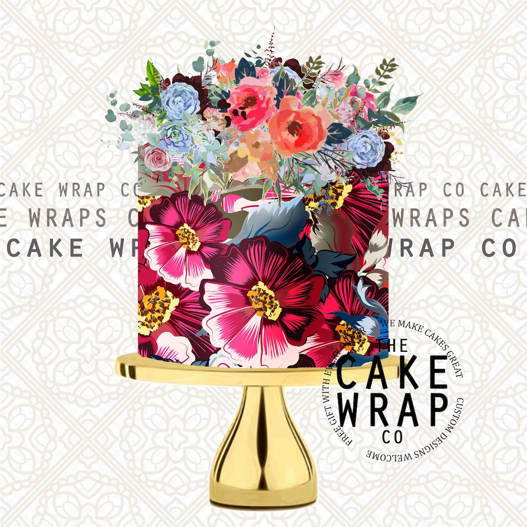 CAKE WRAP, Edible Icing, Cake Wrap, Icing Sheet, Icing Sheet for Cake ...