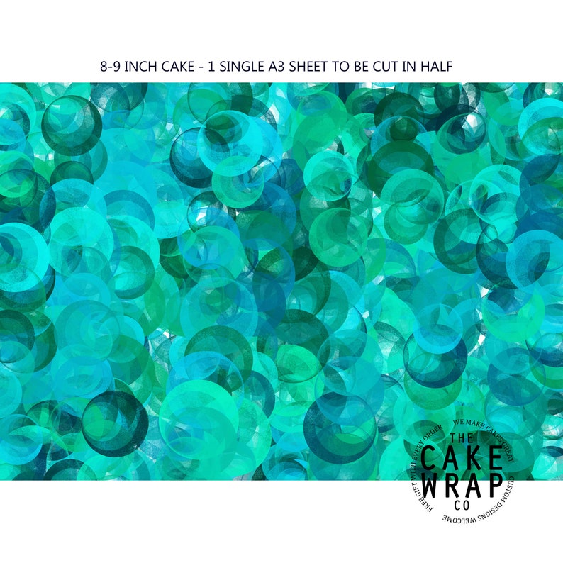 CAKE WRAP Edible Icing Cake Wrap Icing Sheet Icing Sheet - Etsy