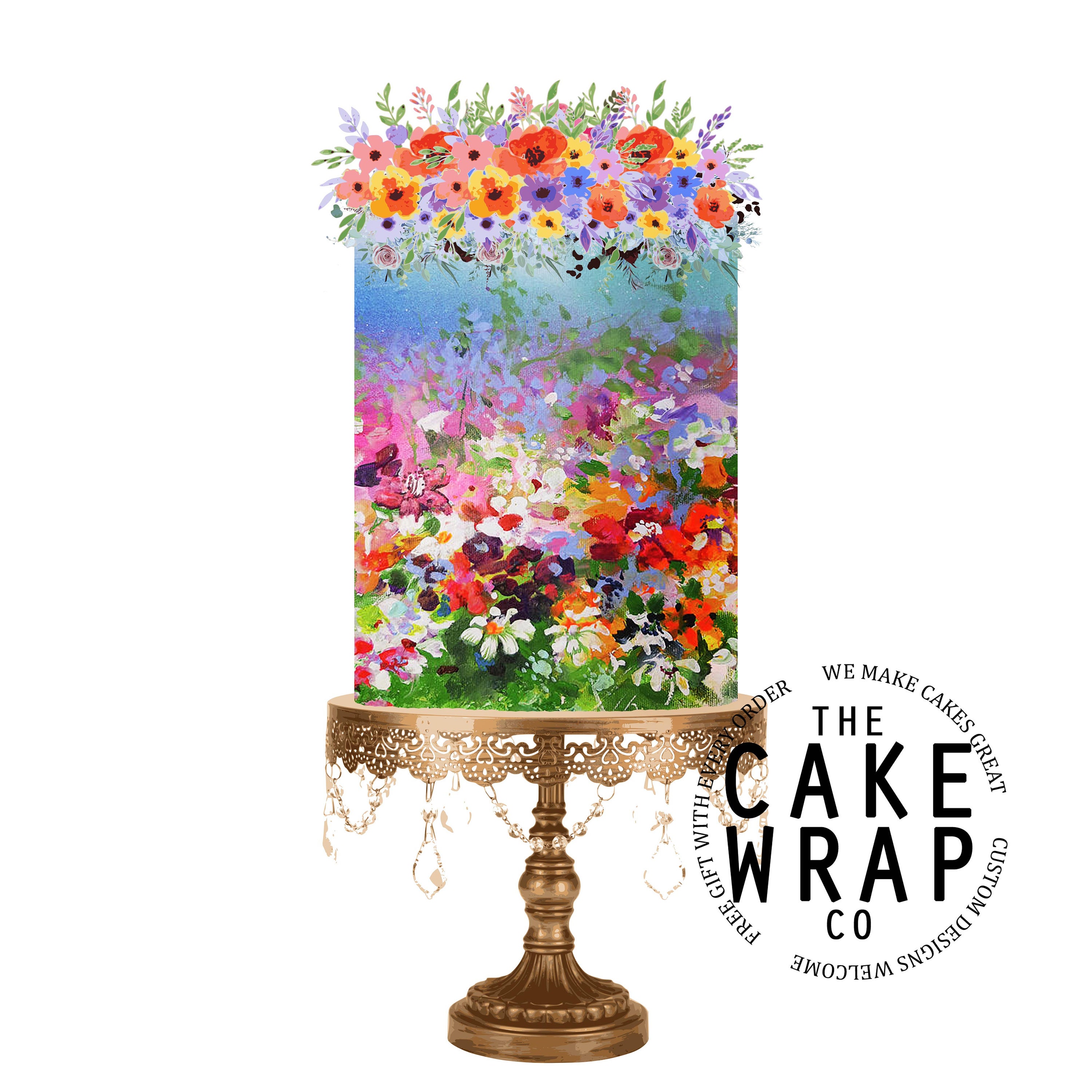 CAKE WRAP Edible Icing Cake Wrap Icing Sheet Icing Sheet - Etsy